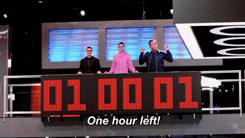 One-hour-left GIFs - Get the best GIF on GIPHY