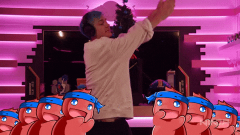Dancing Ninja Gif