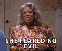 Madea Chainsaw Gif