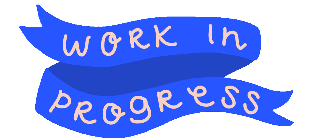 Work In Progress Sticker by Muchable for iOS & Android | GIPHY