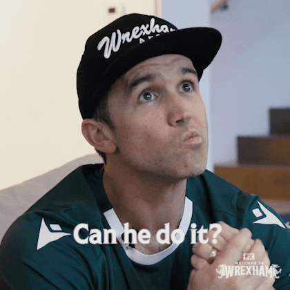 Ryan Reynolds Football GIF by Welcome to Wrexham - Find & Share on GIPHY