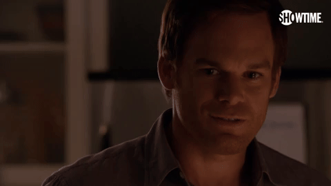 Dexter Smirk Gif