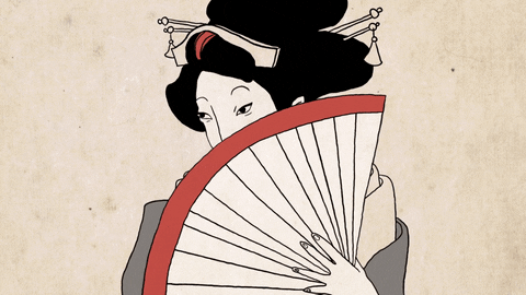 Hand Fan Gif