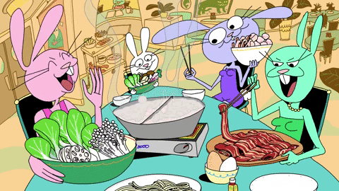 Animation Out To Eat GIF by sarahmaes - Find & Share on GIPHY