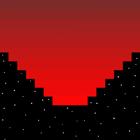 Red Sky Monster GIF by Oli Sorenson - Find & Share on GIPHY