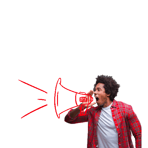Shout Yell Sticker by Exact Software for iOS & Android | GIPHY