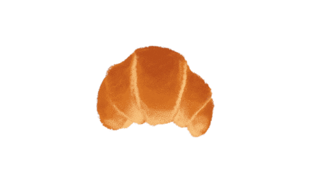 Bigrock Croissant Sticker by BigRockSchool for iOS & Android | GIPHY