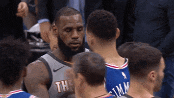 Lebron James Hug GIF by NBA - Find & Share on GIPHY