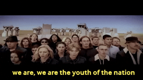 We Are The Youth Of The Nations GIFs - Get the best GIF on GIPHY