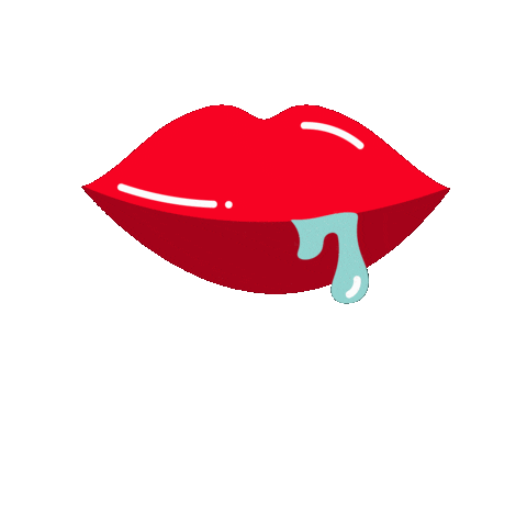 Drool Saliva Sticker by Hilo Life Snacks for iOS & Android | GIPHY