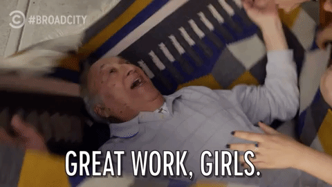 Great Work Girls GIFs - Get the best GIF on GIPHY