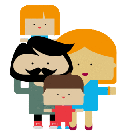 Kids Family Sticker by Mediahuis for iOS & Android | GIPHY