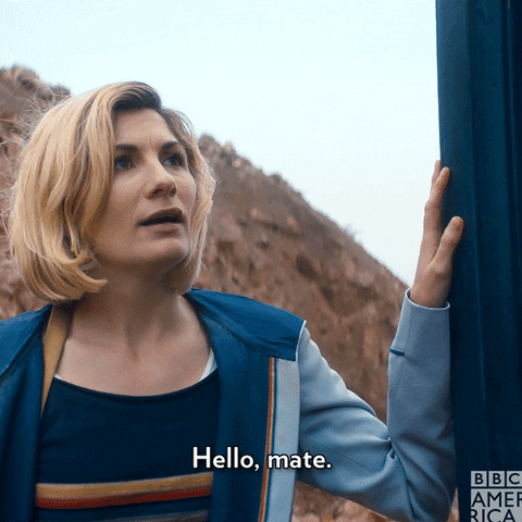 Doctor Who Hello GIF by BBC America - Find & Share on GIPHY
