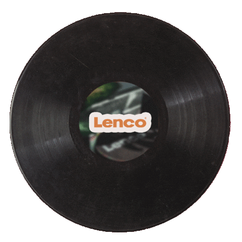 Vinyl Record Sticker by Lenco Benelux BV for iOS & Android | GIPHY