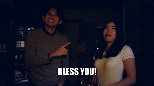 Bless You GIF by Clocking In - Find & Share on GIPHY