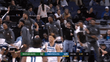 Excited Minnesota Timberwolves GIF by NBA - Find & Share on GIPHY