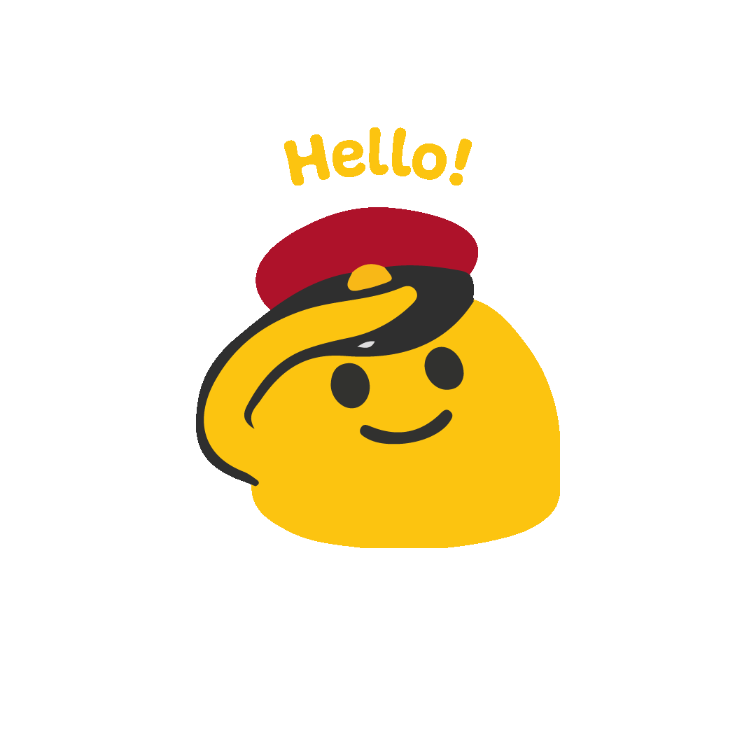 Hello Sticker by The Majurity Trust for iOS & Android | GIPHY