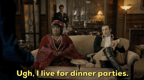 Dinner Party GIF by CBS - Find & Share on GIPHY