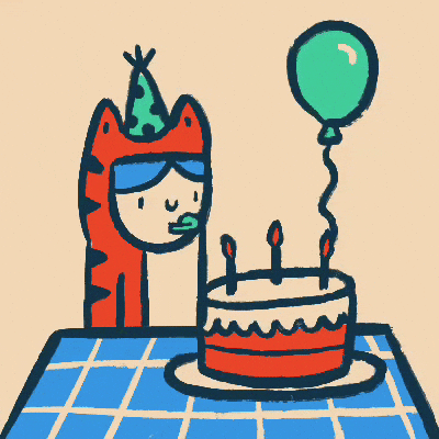 Celebrate Happy Birthday GIF by Abitan - Find & Share on GIPHY
