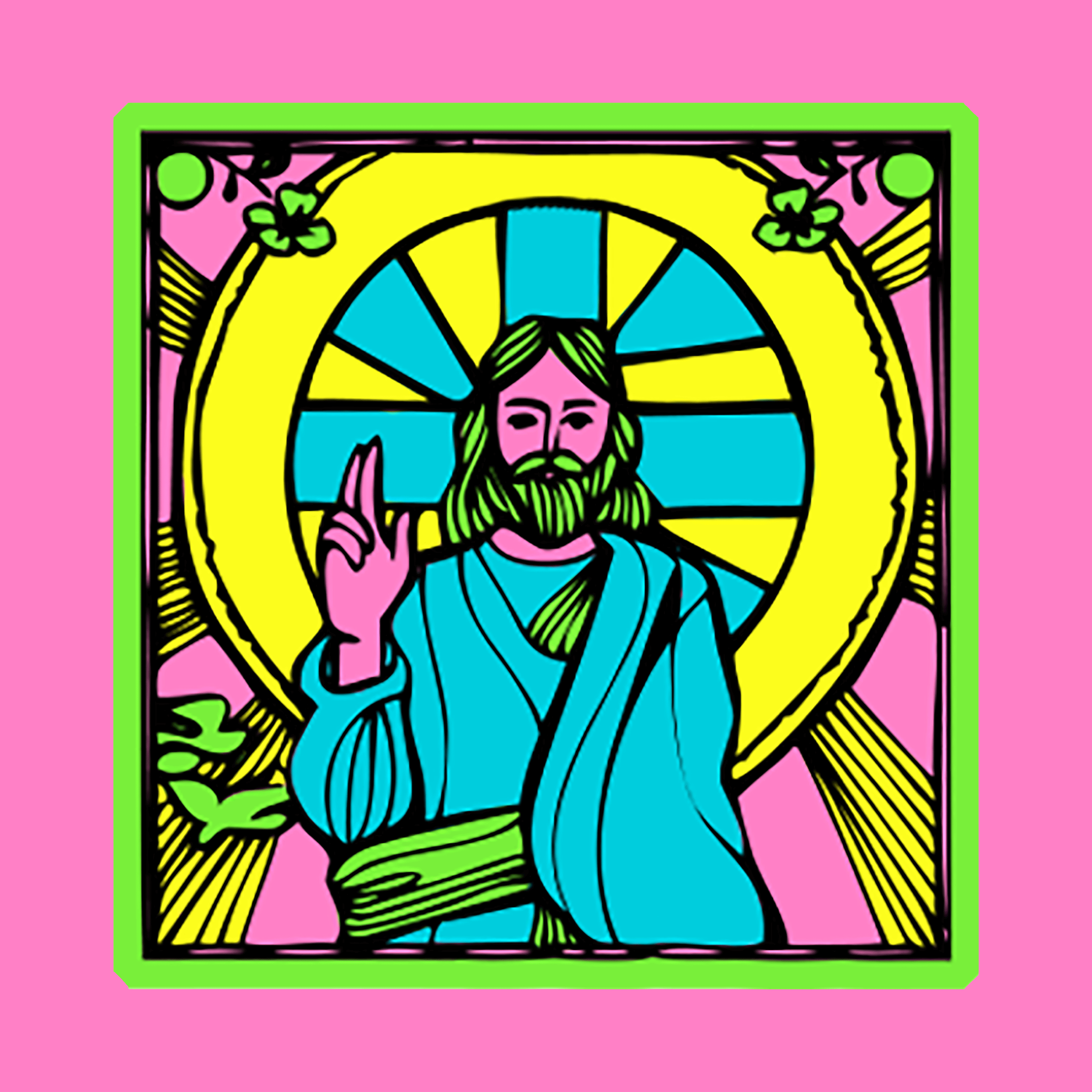 Stained Glass Christmas GIF by Nick - Find & Share on GIPHY