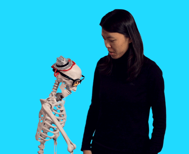 Skeleton Hug GIF by Originals - Find & Share on GIPHY