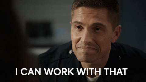 I Can Work With That The Rookie GIF by ABC Network - Find & Share on GIPHY