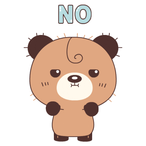 No Sticker by rabbittobi for iOS & Android | GIPHY