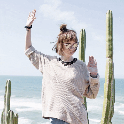 Dance Fist Bump GIF by Curology - Find & Share on GIPHY