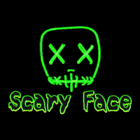 Scary Faces Pop Up Gif