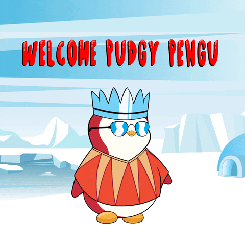 Team Hello GIF by Pudgy Penguins - Find & Share on GIPHY
