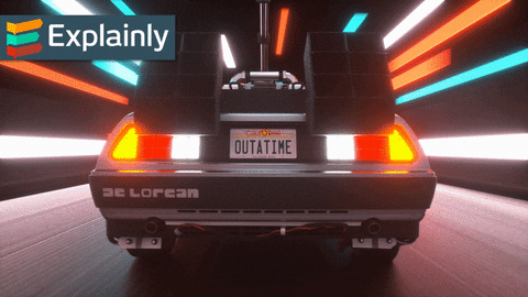 Back To The Future Logo Gif