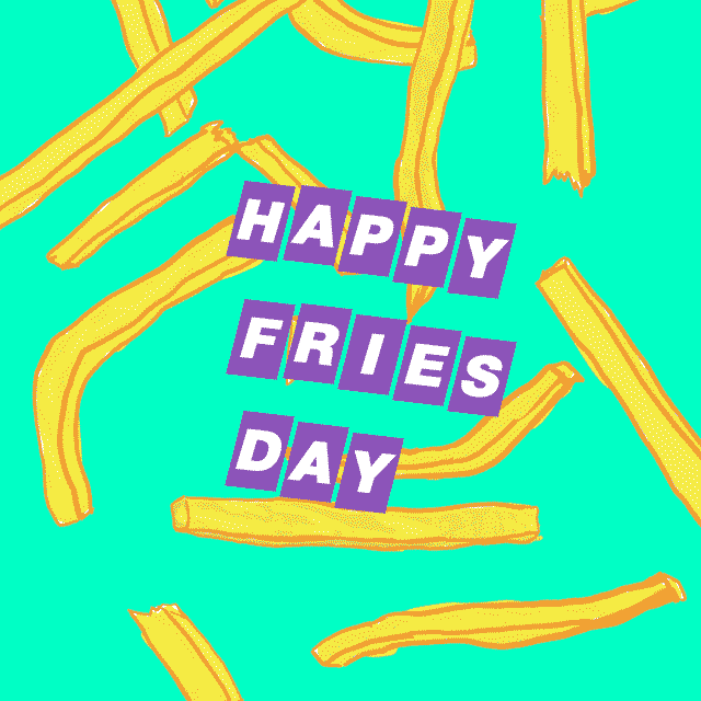 New trending GIF tagged food friday fries day… | Trending Gifs
