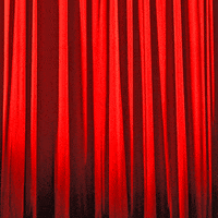 Red Curtain Gif