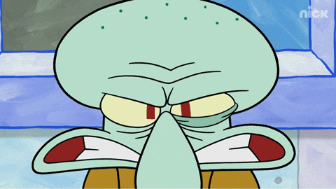 Angry 20Th Anniversary GIF by SpongeBob SquarePants - Find & Share on GIPHY