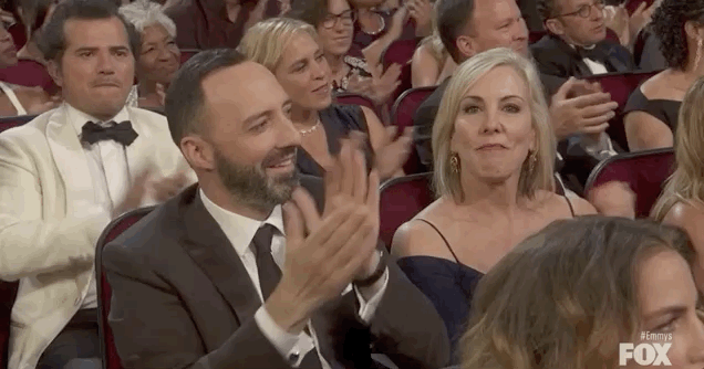 Tony Hale Clap GIF by Emmys - Find & Share on GIPHY
