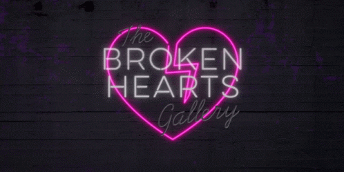 Neon Heart Sign Gif
