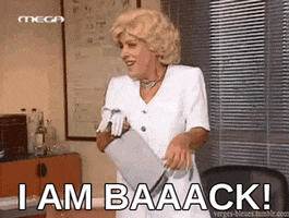 Im Back GIFs - Find & Share on GIPHY