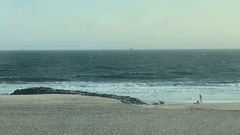 Beach Waves GIF by NeighborlyNotaryNYC - Find & Share on GIPHY