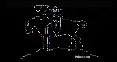 ASCII Art Is Cool GIFs on GIPHY - Be Animated