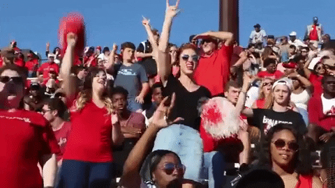 Oh Yeah Football GIF by University of Louisiana at Lafayette - Find ...