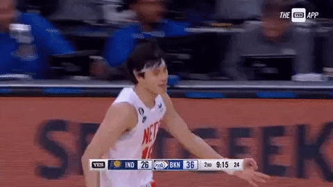 Happy Brooklyn Nets GIF by YES Network - Find & Share on GIPHY
