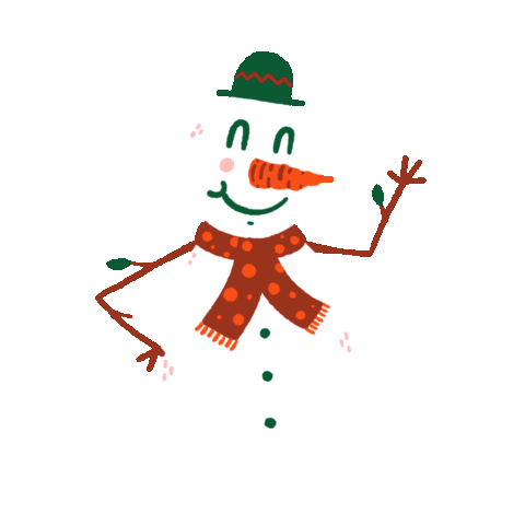 Christmas Waving Sticker by Matt Joyce for iOS & Android | GIPHY