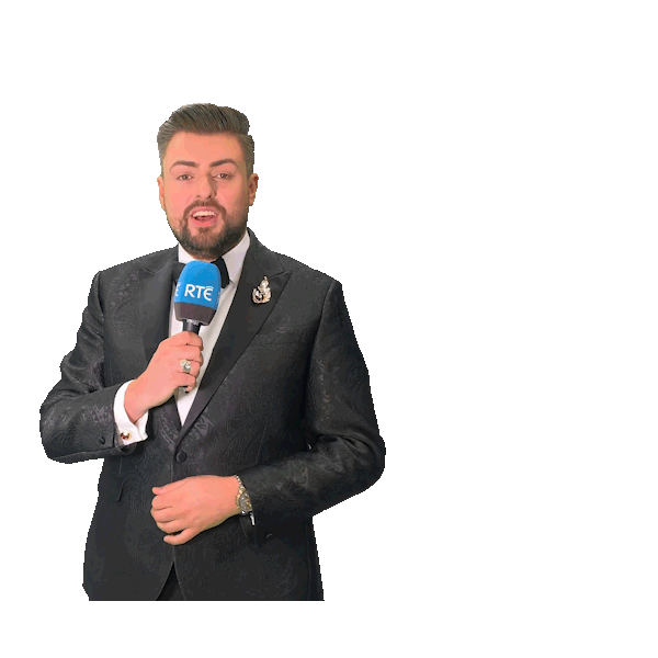 Rte Ireland Rose Sticker by RTÉ for iOS & Android | GIPHY