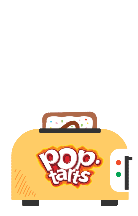 Breakfast Toaster Sticker by Pop-Tarts for iOS & Android | GIPHY