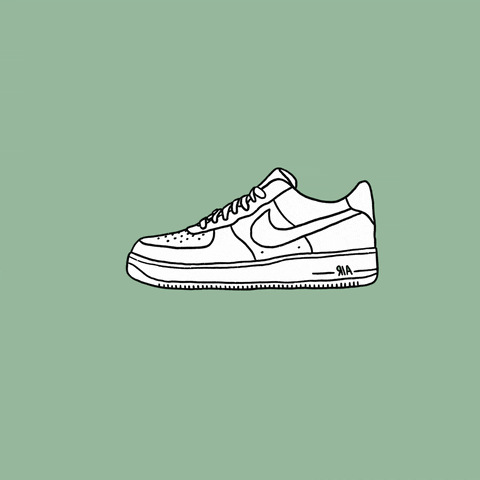Nike Air Force 1S GIF - Find & Share on GIPHY