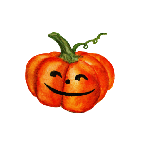 Pumpkin Patch Smile Sticker by Color Snack Creative Studio for iOS ...