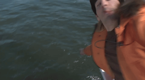Person Falling Into Water Gif