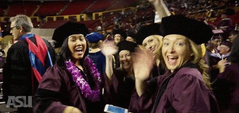 Graduation Asu GIF by Arizona State University - Find & Share on GIPHY