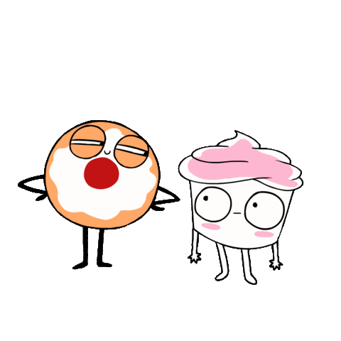 Donut Doughnut Sticker by BuzzFeed Animation for iOS & Android | GIPHY