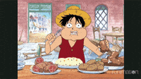 Luffy Eating Gif